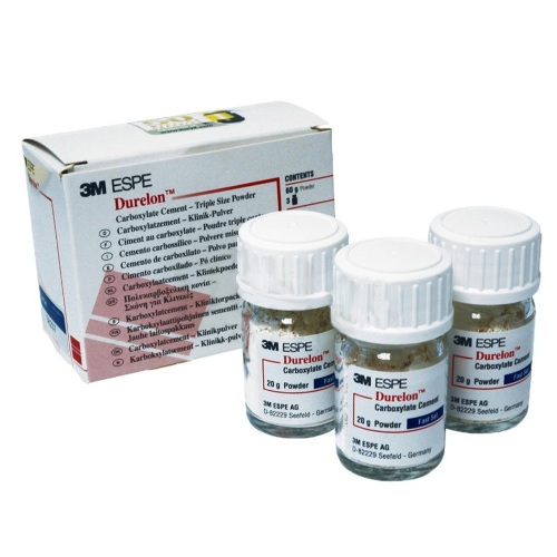 Durelon Carboxylate Luting Cement Powder Fast Set (3pk) – LavaDent Online
