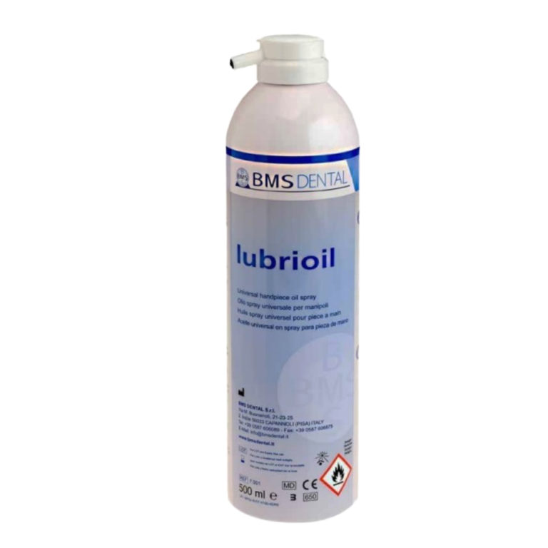 BMS Lubrioil Universal Handpiece Lubricant Spray (500ml) | LavaDent Online