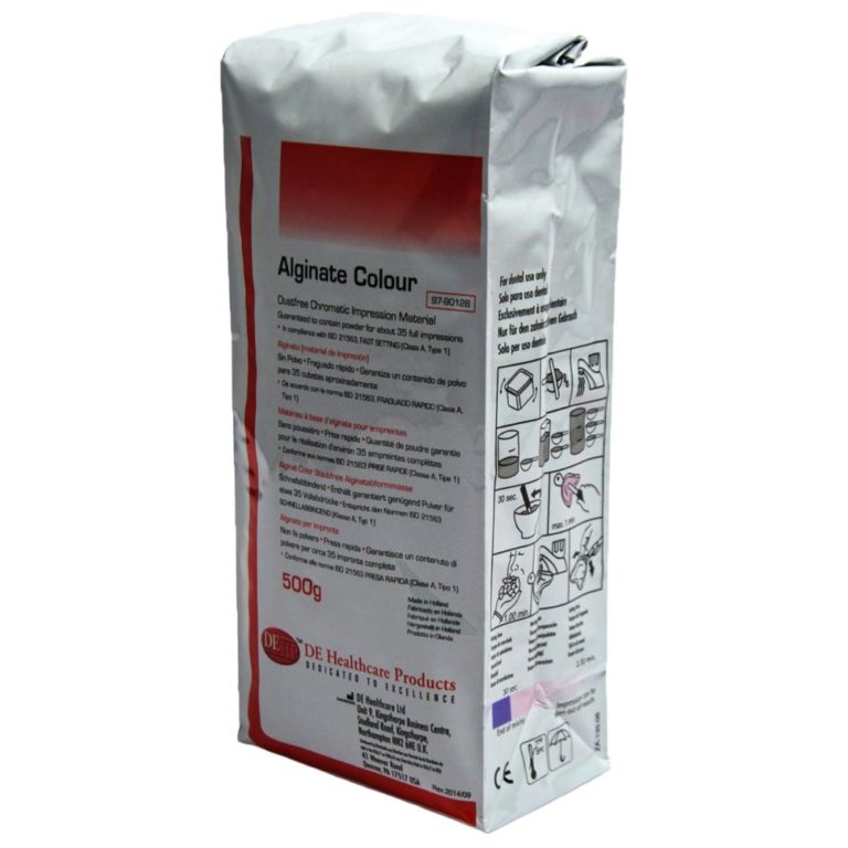 DEHP Colour Alginate Fast Set (500g) | LavaDent Online