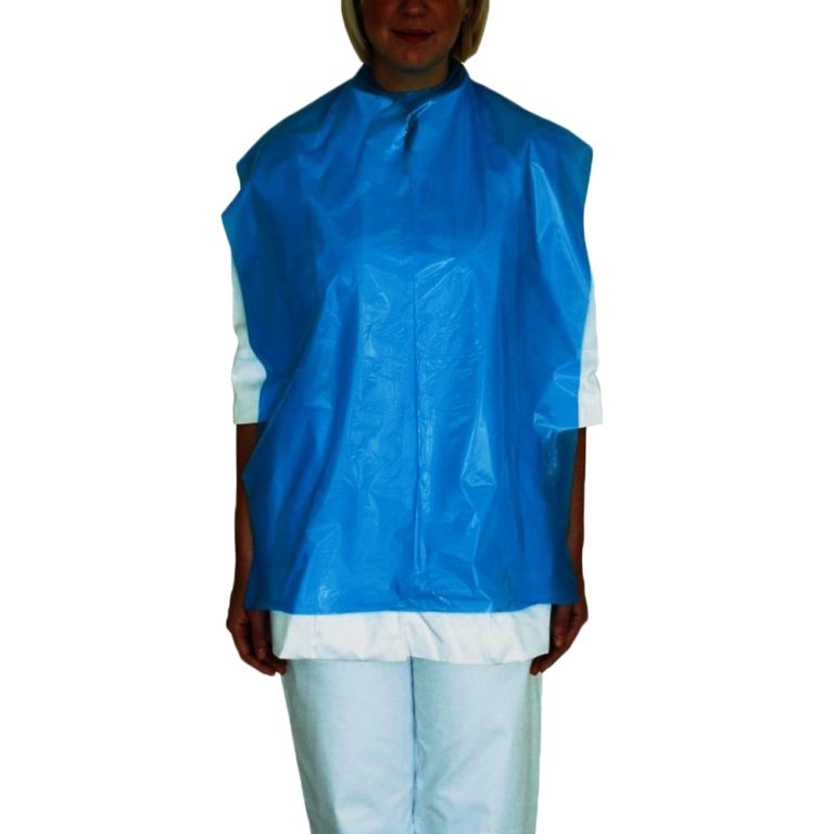 DEHP Apron PE Blue Roll (200pk) | LavaDent Online