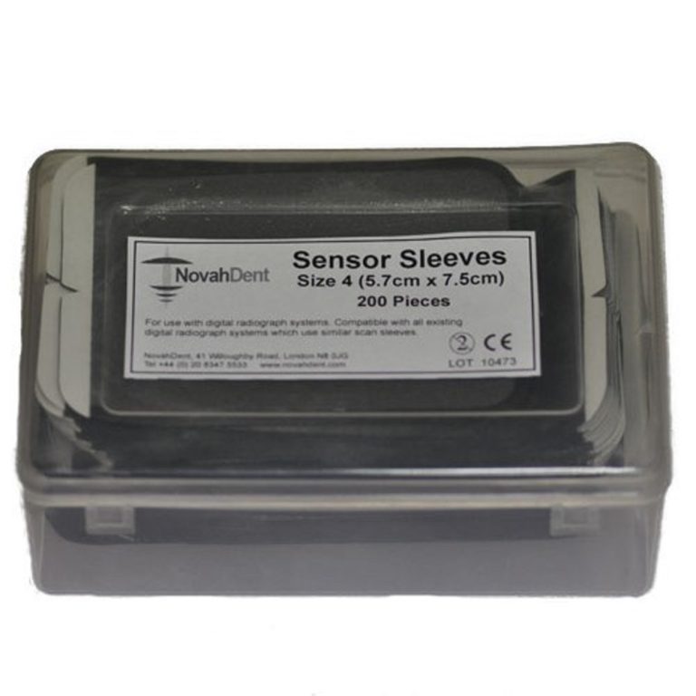 NovahDent Sensor Sleeves Barrier Envelopes Size 4 (200pk) | LavaDent Online