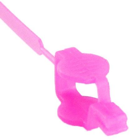 NovahDent Disposable Plastic Bib Holders Pink (10pk) | LavaDent Online