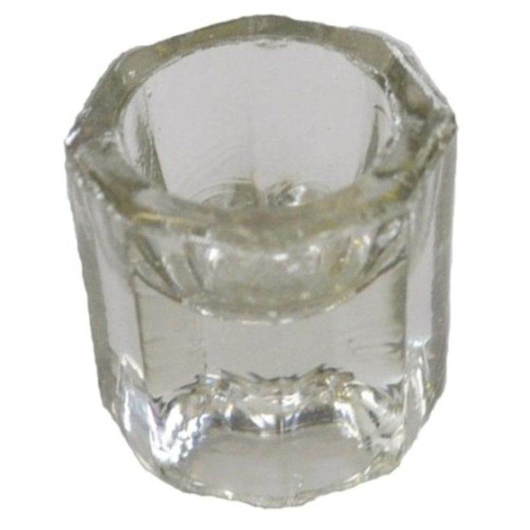 NovahDent Glass Dappen Dish Transparent (Single Pack) | LavaDent Online