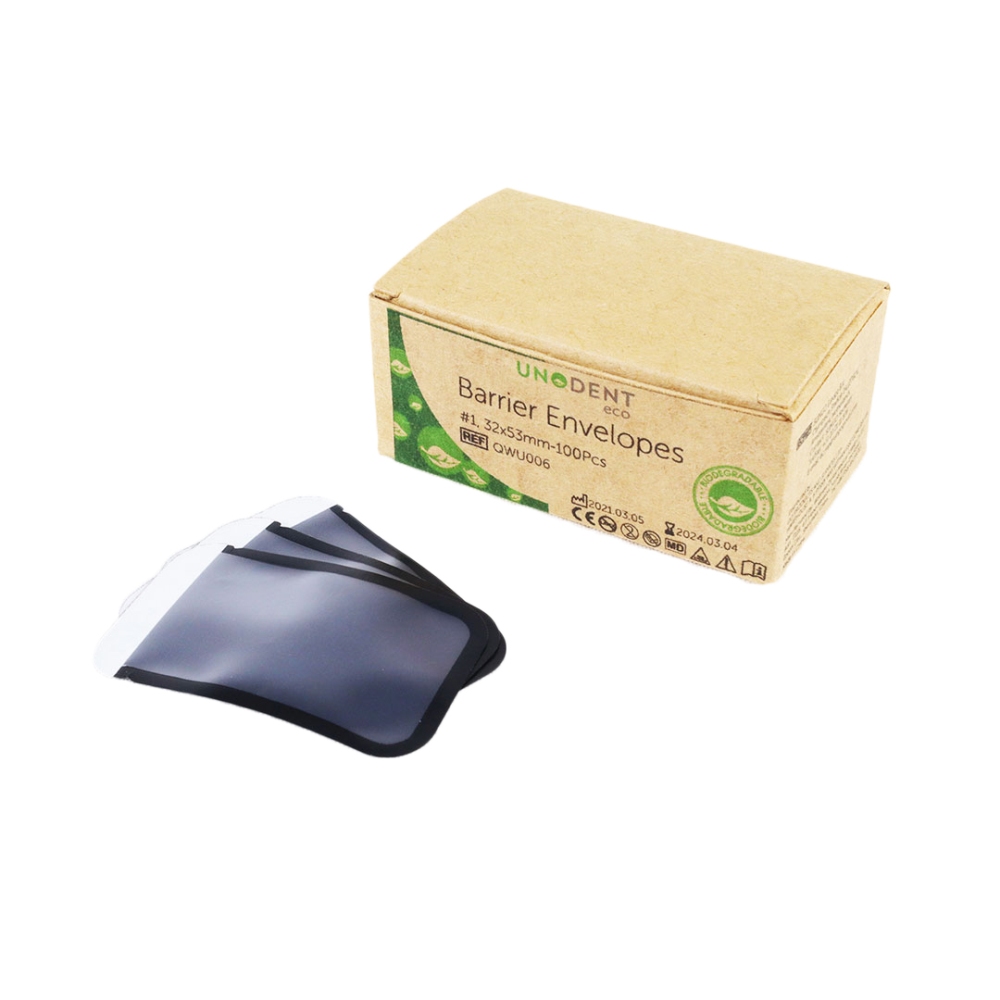 UnoDent Biodegradable Barrier Envelopes Size 1 (100pk) | LavaDent Online