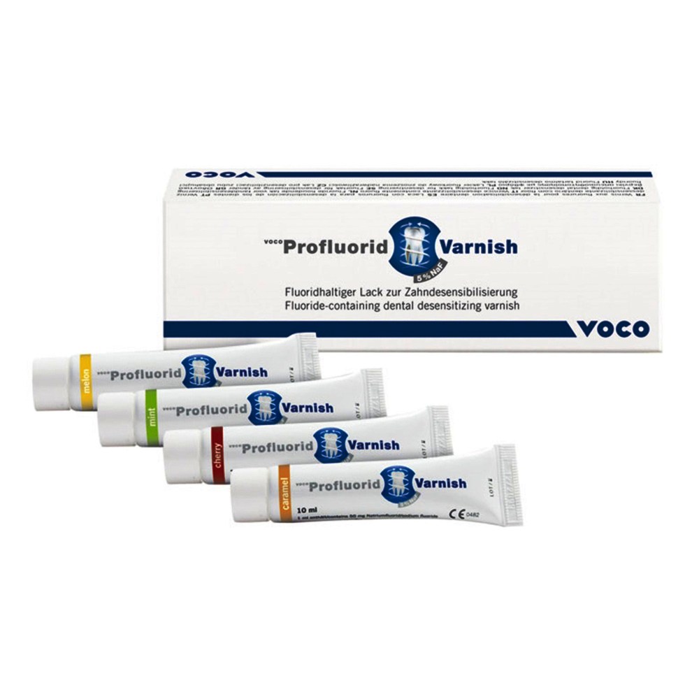 VOCO Profluorid Varnish Tube Assorted Pack (4 x 10ml) | LavaDent Online