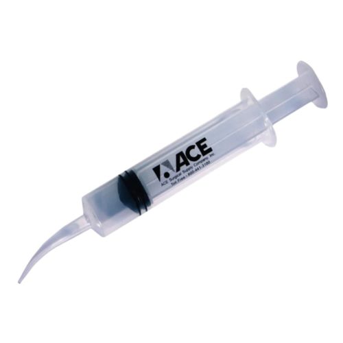 Curved Tip Irrigation Syringes 12ml (50Pk) | LavaDent Online
