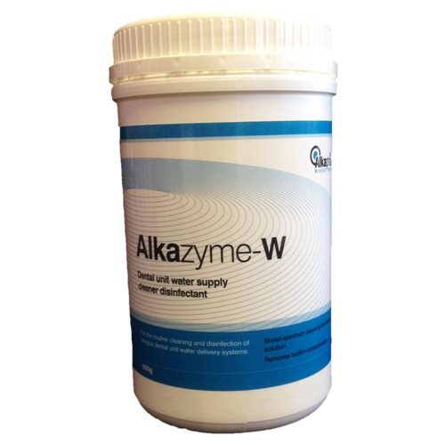 Alkazyme-W Dental Unit Water Supply Disinfectant & Cleaner (500g ...