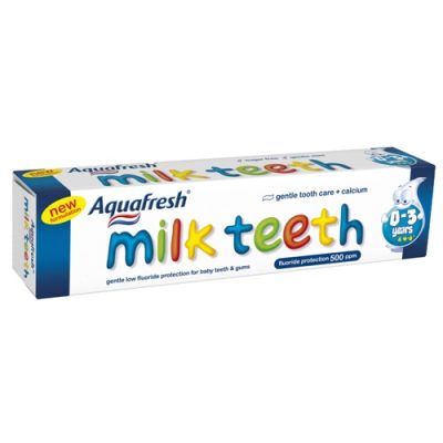 Aquafresh Milk Teeth Toothpastes (50ml) | LavaDent Online