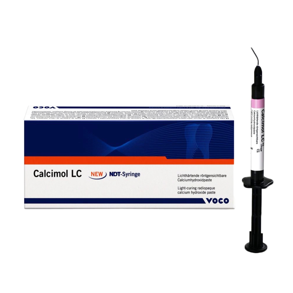 Calcimol LC Base Liner Syringes (2 x 2.5g) | LavaDent Online