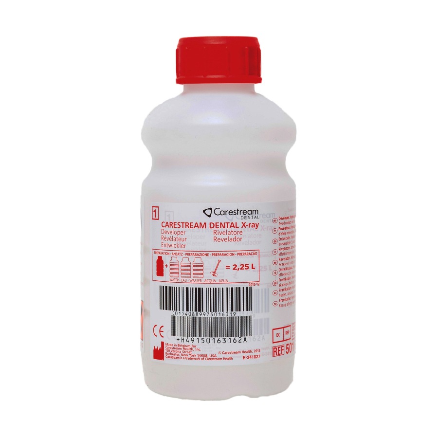 Carestream X-ray Developer to make 2.25 litres (490ml) | LavaDent Online