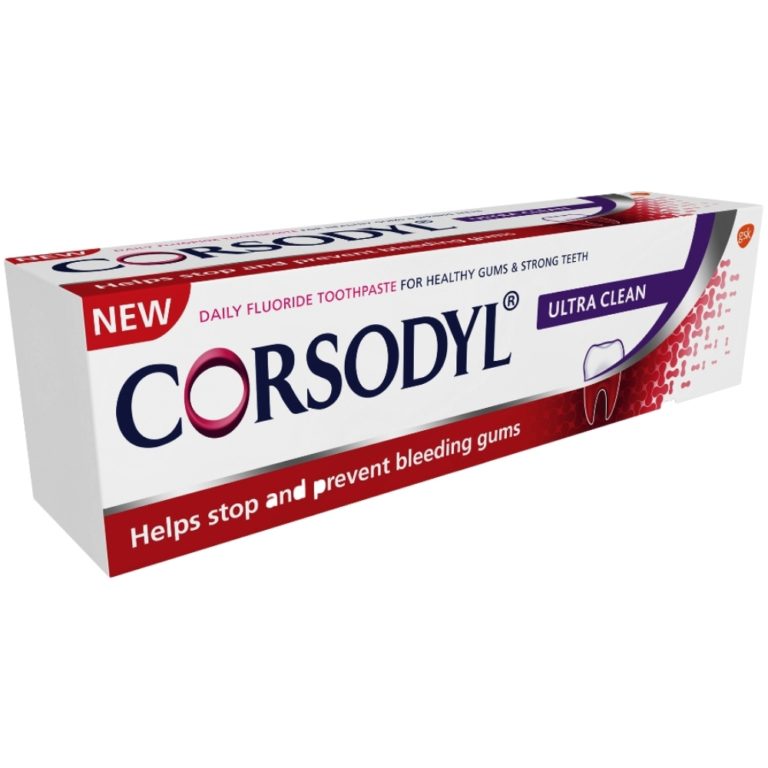 Corsodyl ToothPaste Ultra Clean (12 x 75ml) | LavaDent Online