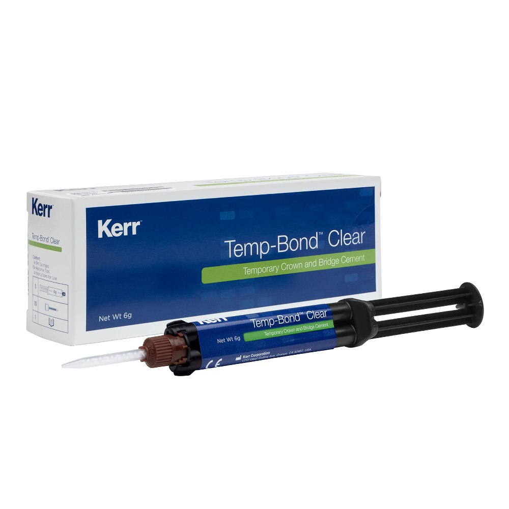 Temp-Bond Clear Temporary Cement Automix Syringe (6g) | LavaDent Online