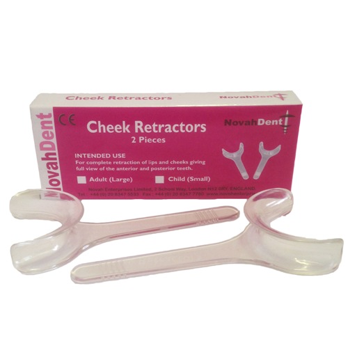 NovahDent Single-ended Lip & Cheek Retractors (2pk) | LavaDent Online