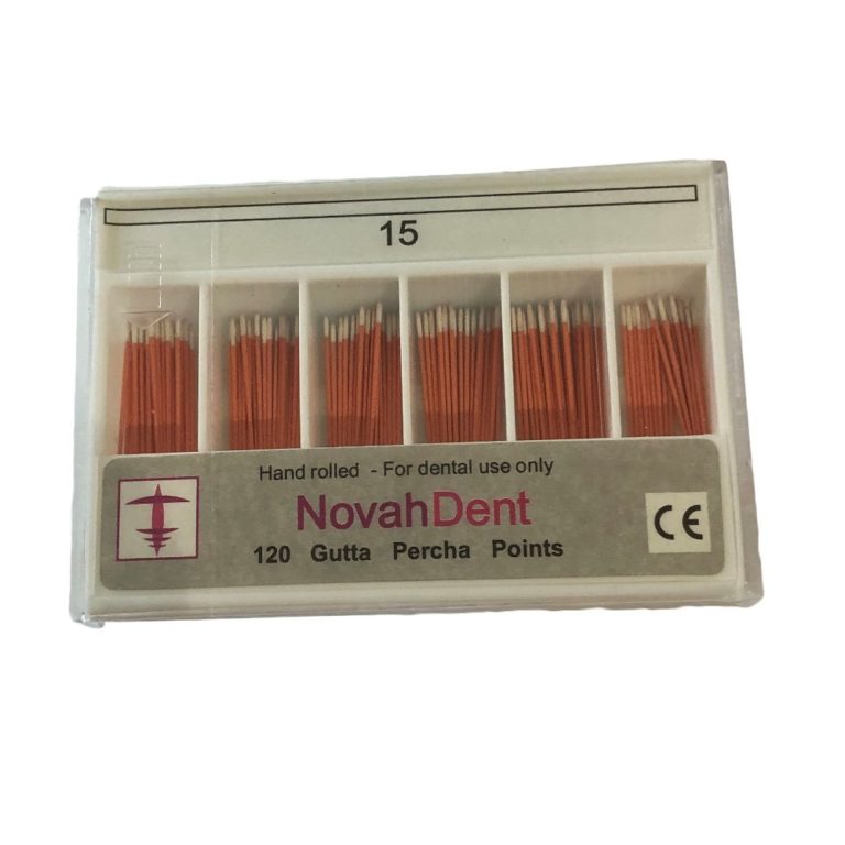 Expired NovahDent Standard Gutta Percha GP Points (120pk) | LavaDent Online