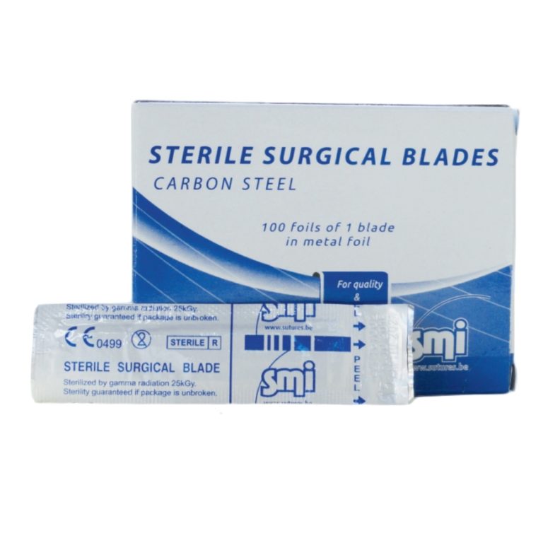 SMI Carbon Steel Surgical Blades No. 10 Sterile (100pk) | LavaDent Online