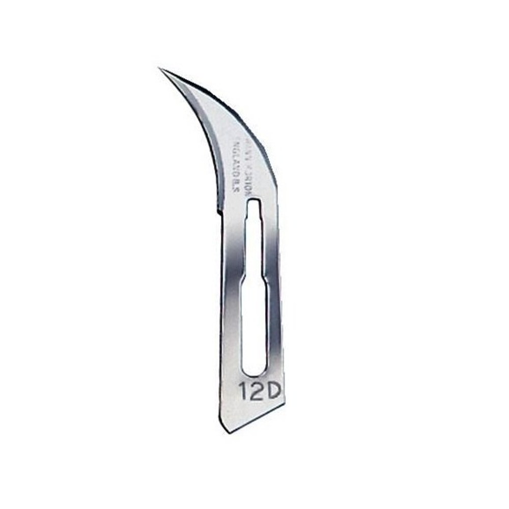 Expired Swann-Morton S/Steel Surgical Blades No. 12D Sterile (100pk ...
