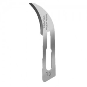 Swann-Morton C/Steel Surgical Blades No.12 Sterile (100pk) | LavaDent ...