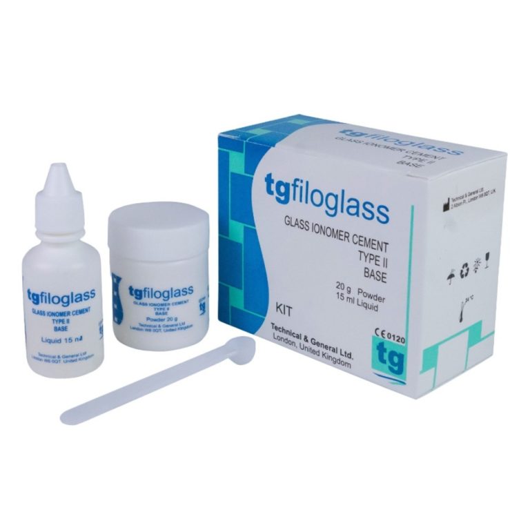 Tg filoglass Glass Ionomer Cement Type II Base/Liner Kit (20g + 15ml ...