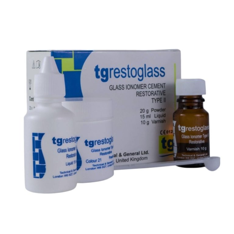 Tg restroglass Glass Ionomer Cement Restorative Type II Kit – A2 Shade ...