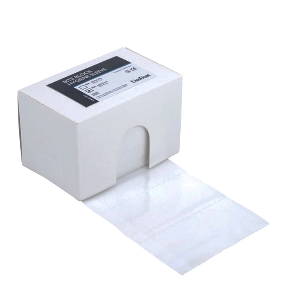 Unodent Bite Block Hygiene Sleeves 46 x 21mm (250pk) | LavaDent Online