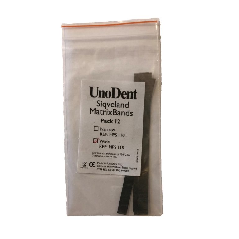 UnoDent Siqveland Matrix Bands Wide (12pk) | LavaDent Online