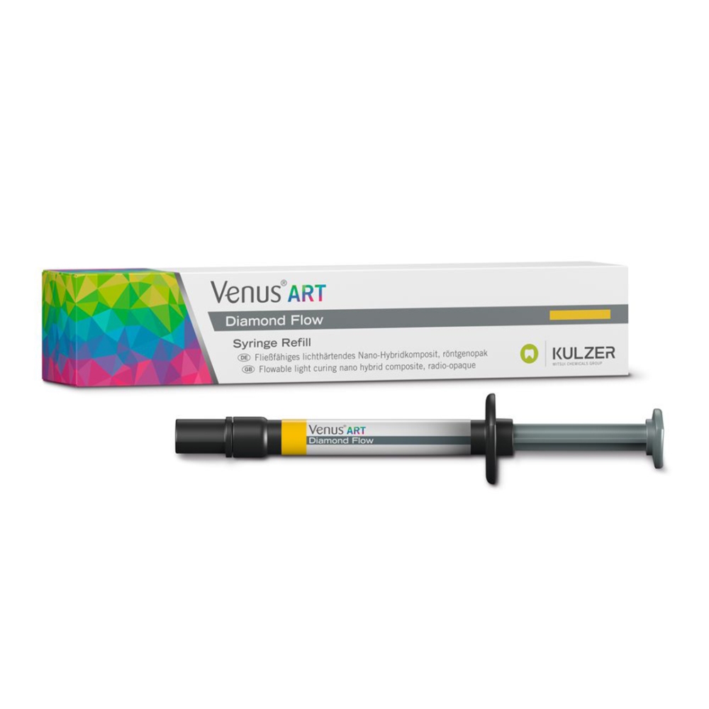Venus Diamond Flow Art Composite Syringe Refills (1.8g) | LavaDent Online