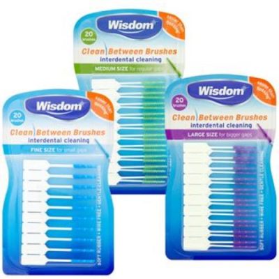 Wisdom Clean Between Interdental Brushes (12 x 20pcs) | LavaDent Online